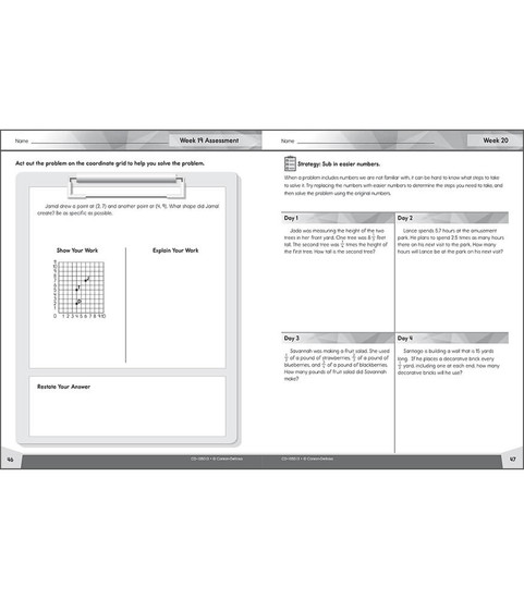 Grade 5 Problem Solving 4 Today Workbook eBook