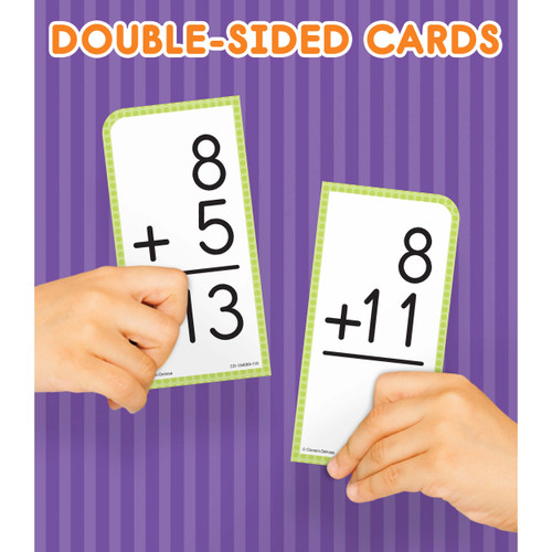 Grade 1-3 Addition All Facts through 12 Flash Cards Addition