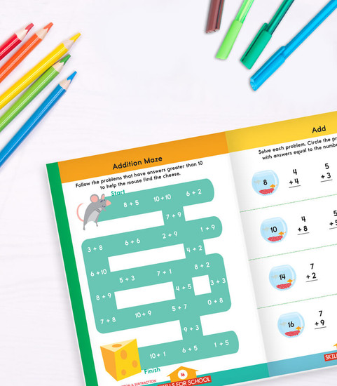 Addition & Subtraction Activity Book Grade 1 eBook