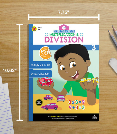 Multiplication & Division Activity Book Grade 3 eBook