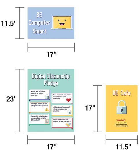 Digital Citizenship Bulletin Board Set