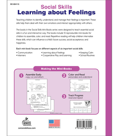Learning about Feelings Resource Book Grade PK-2 eBook