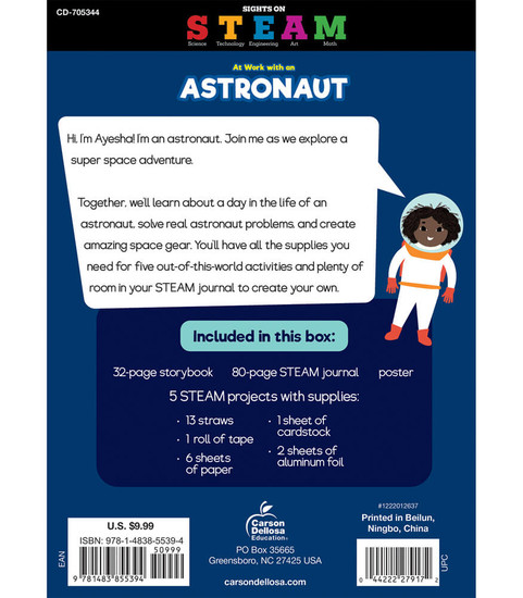 Grade 1-3 At Work with an Astronaut Activity Kit Paperback