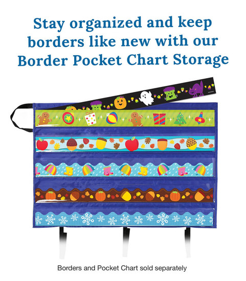 Halloween/Holiday Straight Bulletin Board Borders 36'