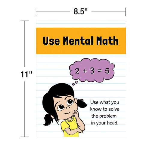 Grade K-2 Mini Posters: Math Strategies Poster Set