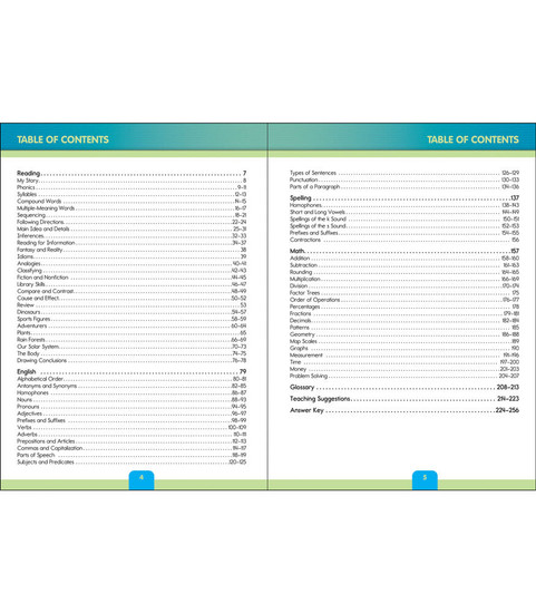 Grade 3 Complete Book of Third Grade Workbook
