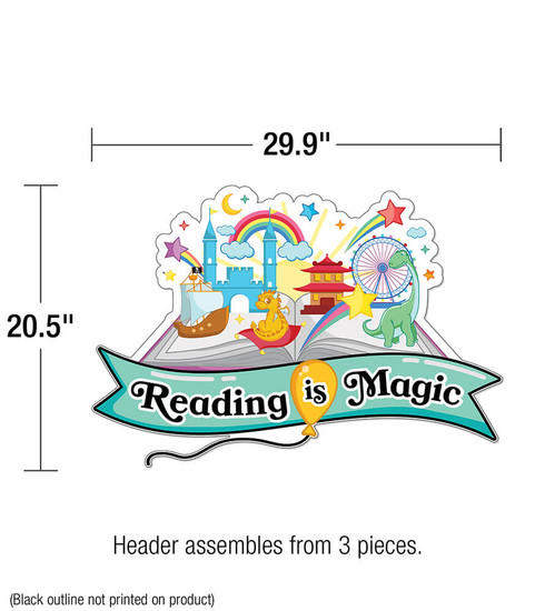 Reading Is Magic Bulletin Board Set