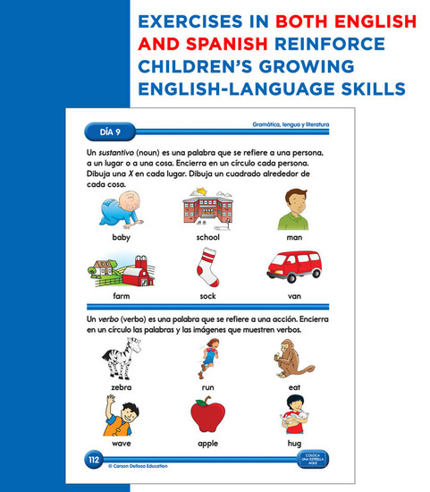 Grade PK-K Summer Bridge Activities Spanish PreK-K Workbook Paperback