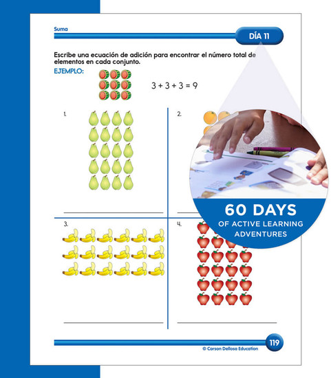 Grade 1-2 Summer Bridge Activities Spanish 1-2 Workbook Paperback
