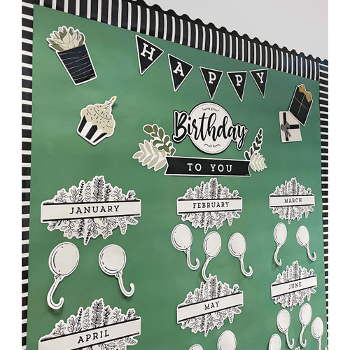 Farmhouse Birthday Bulletin Board Set