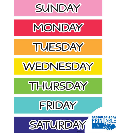 Happy Place Calendar Companion Printable Bulletin Board Set
