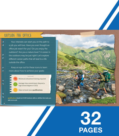 Grade 3-8 Careers in the Outdoors Reader Paperback