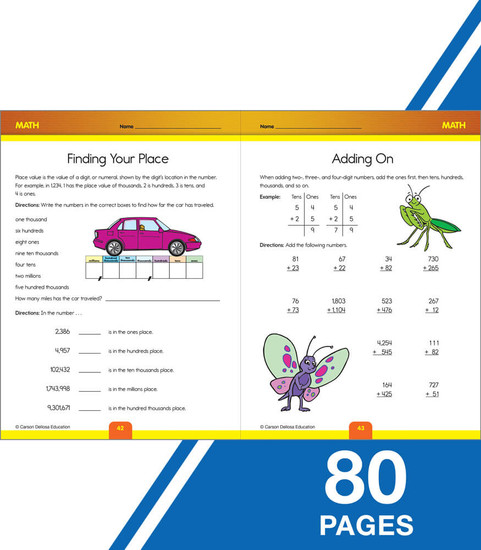 Grade 4 Quick Skills: Fourth Grade Workbook Paperback