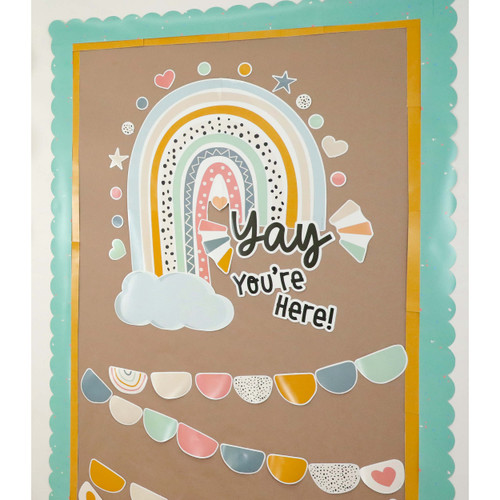 Yay You're Here! Bulletin Board Set