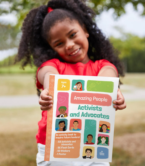 Grade 1-3 Amazing People: Activists and Advocates Activity Book Paperback