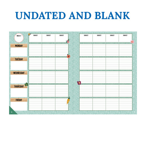 Grow Together Teacher Planner Spiral