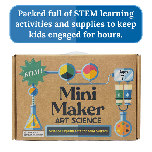 Grade 2-5 Mini Maker Kit: Art Science Activity Kit Art Science