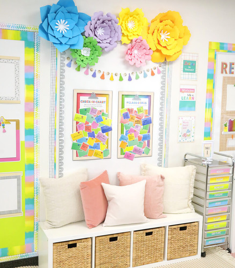Classroom Community Charts Bulletin Board Set