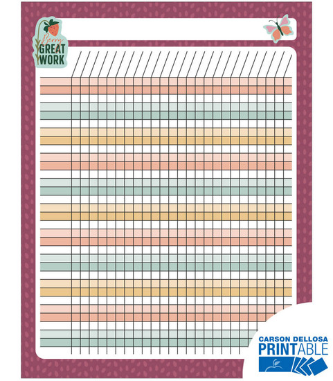 Grow Together Chart and Printable Poster Set