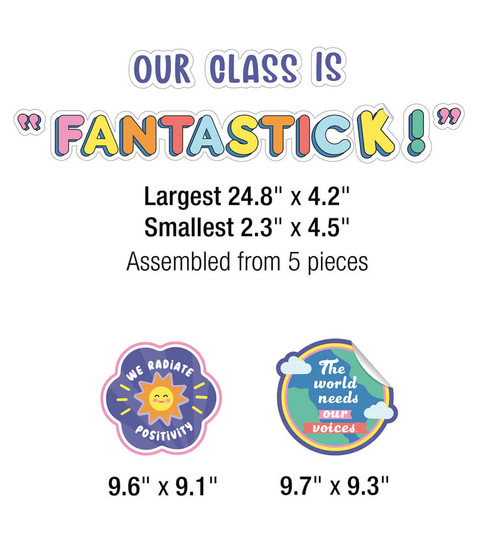 We Stick Together Our Class is Fantastic Bulletin Board Set