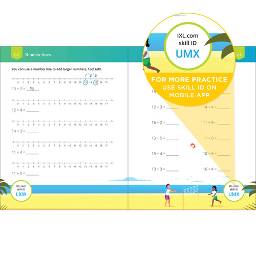 Grade 1 The IXL Ultimate Math Workbook Paperback