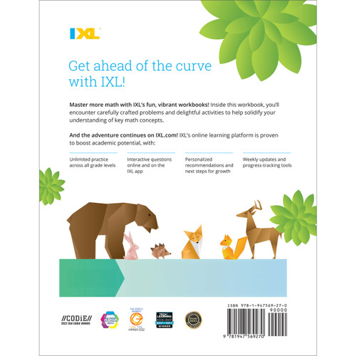 Grade 3 IXL Multiplication Workbook Paperback