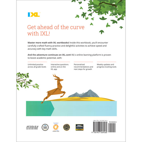 Grade 2 IXL Addition Facts & Fluency Workbook Paperback