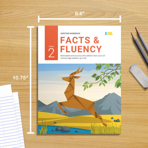 Grade 2 IXL Addition Facts & Fluency Workbook Paperback