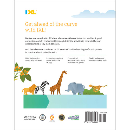 Grade 1 IXL Addition Workbook Paperback
