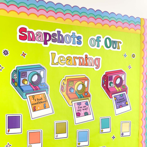 Snapshots of Our Learning Bulletin Board Set