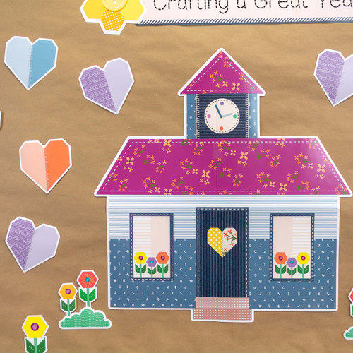 Crafting a Great Year! Bulletin Board Set