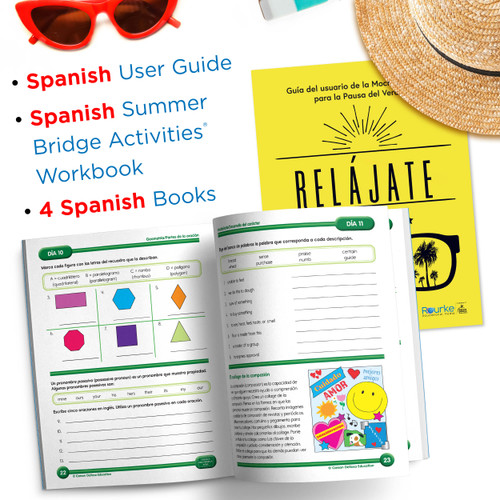 Grade 3-4 Summer Bridge Spanish Backpack Paperback