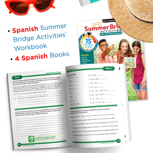 Grade 7-8 Summer Bridge Spanish Backpack Paperback