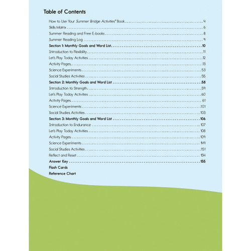 Grade 7-8 Summer Bridge Activities Workbook Paperback