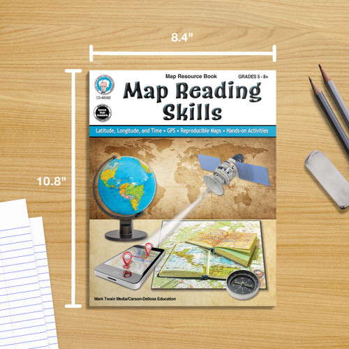 Grade 5-12 Map Reading Skills Workbook eBook
