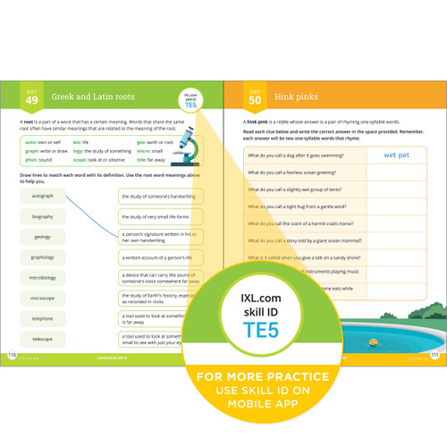 Grade 3-4 The IXL Ultimate Summer Workbook Paperback
