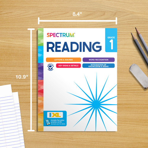 Grade 1 Spectrum Reading Workbook Paperback