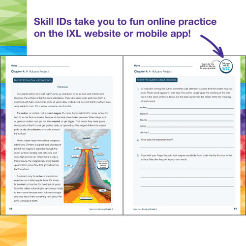 Grade 3 Spectrum Reading Workbook Paperback