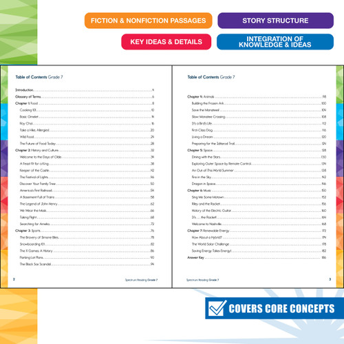 Grade 7 Spectrum Reading Workbook Paperback