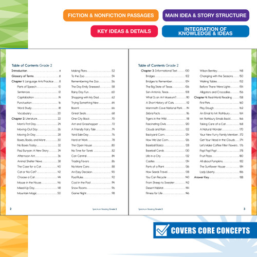 Grade 2 Spectrum Reading Workbook eBook