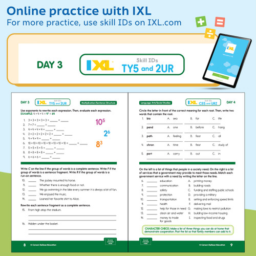 Grade 6-7 Summer Bridge Activities Quick Workbook