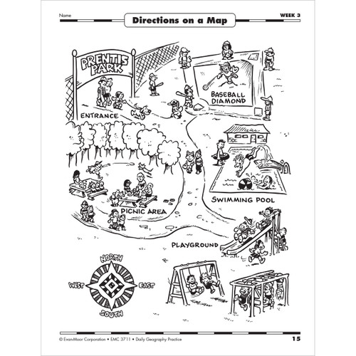 Grade 2 Daily Geography Practice, Teacher Resource Book Paperback