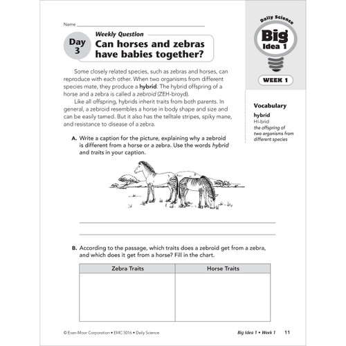 Grade 6 Daily Science, Teacher Resource Book Paperback