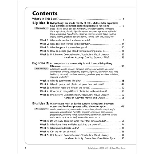 Grade 5 Daily Science, Teacher Resource Book Paperback