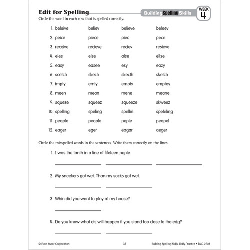 Grade 4 Building Spelling Skills, Teacher Resource Book eBook