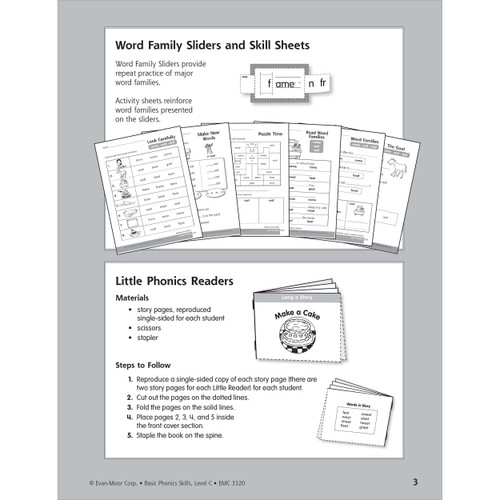 Grade 1-2 Basic Phonics Skills Level C, Teacher Resource Book eBook