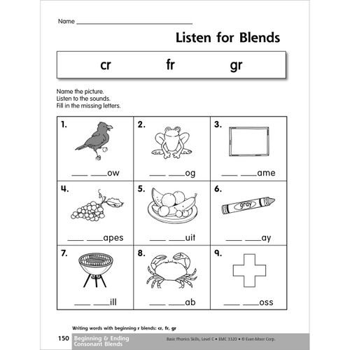 Grade 1-2 Basic Phonics Skills Level C, Teacher Resource Book eBook