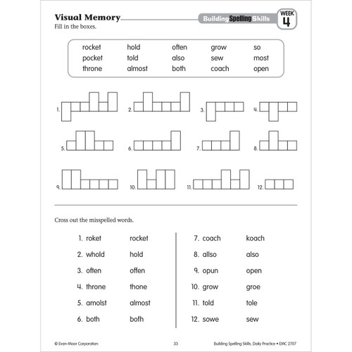 Grade 3 Building Spelling Skills, Teacher Resource Book eBook