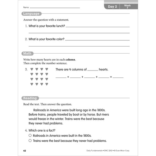 Grade 2 Daily Fundamentals, Teacher Resource Book eBook