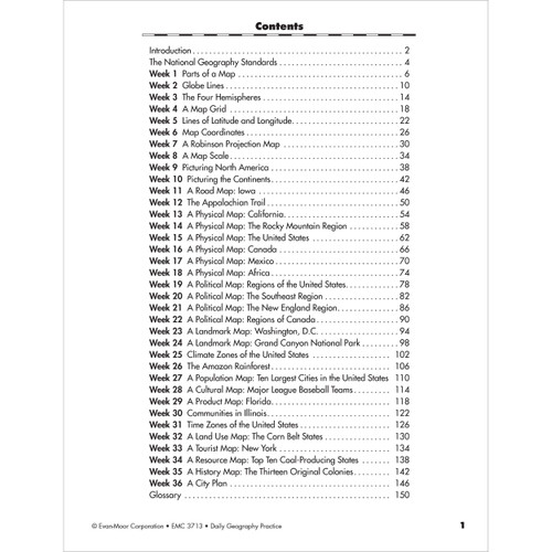 Grade 4 Daily Geography Practice, Teacher Resource Book eBook